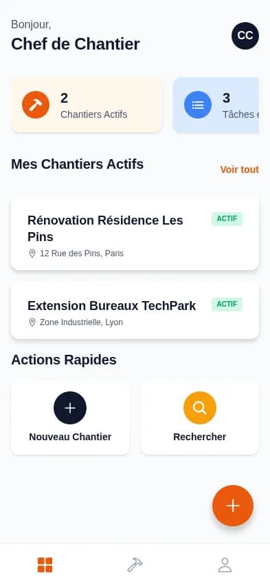Chantier Manager