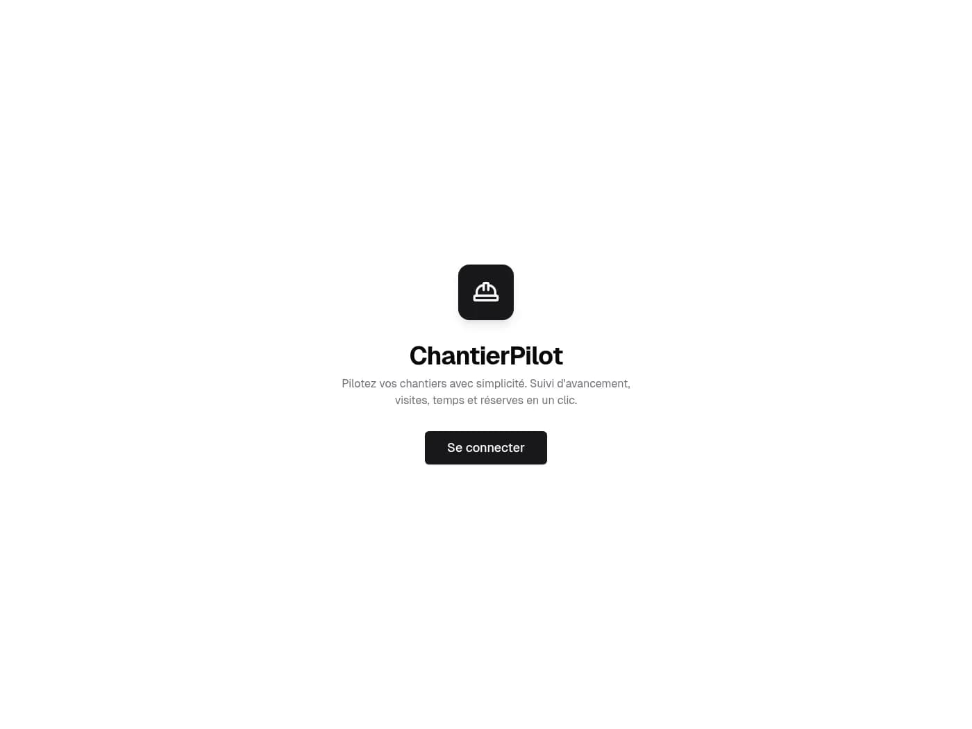 ChantierPilot