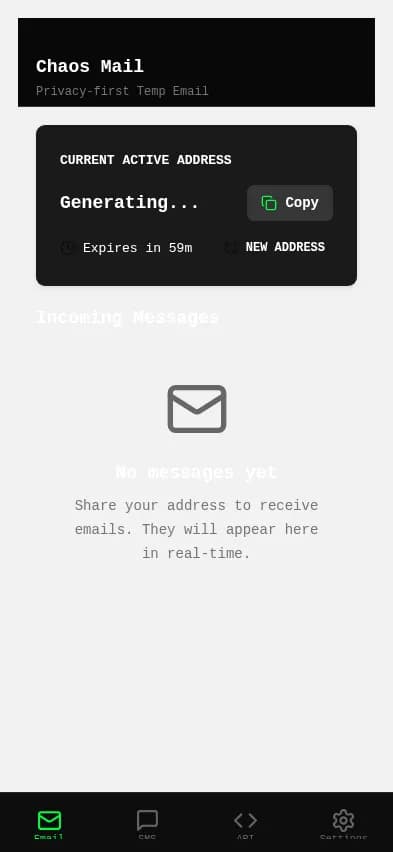 Chaos Mail & SMS