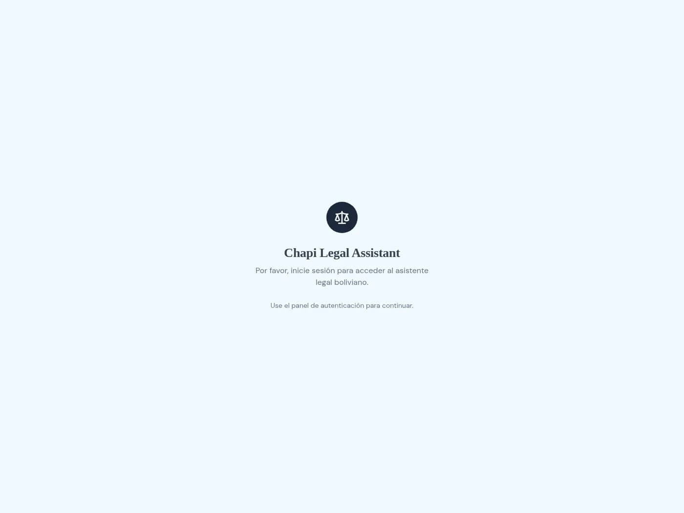 Chapi Legal Assistant