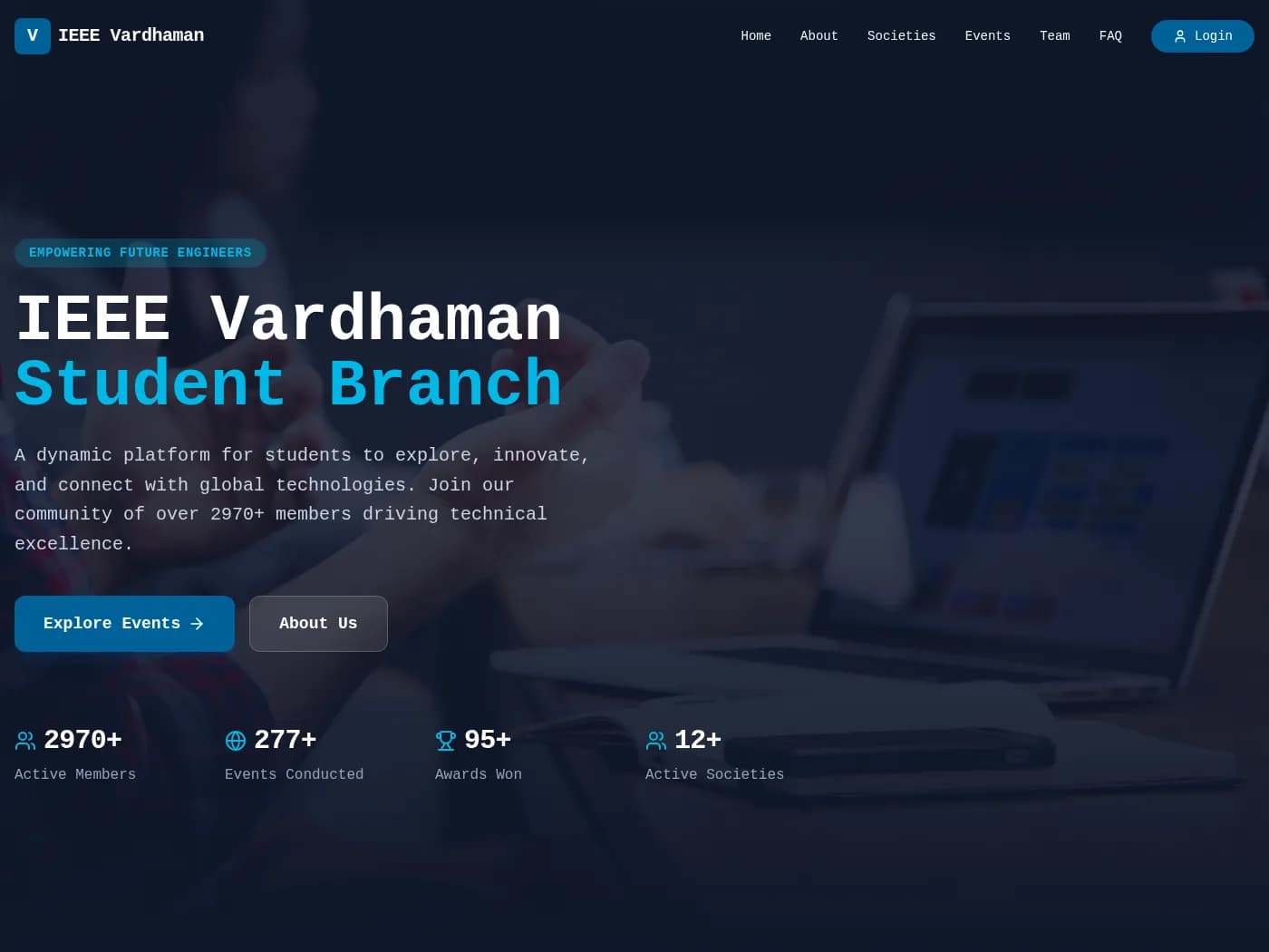 Student Chapter Portal