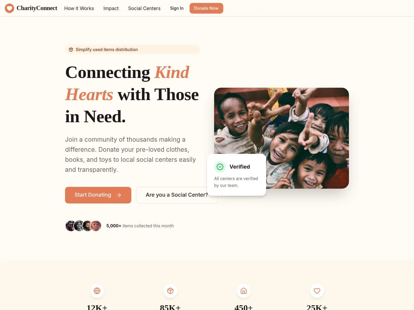 Charity Connect Hub