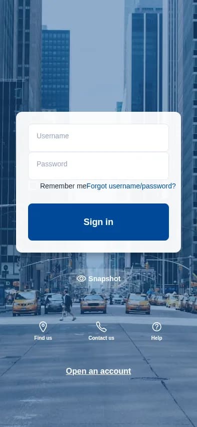 Chase iPhone App Clone