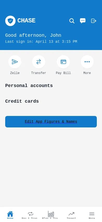 ChaseBank App Clone