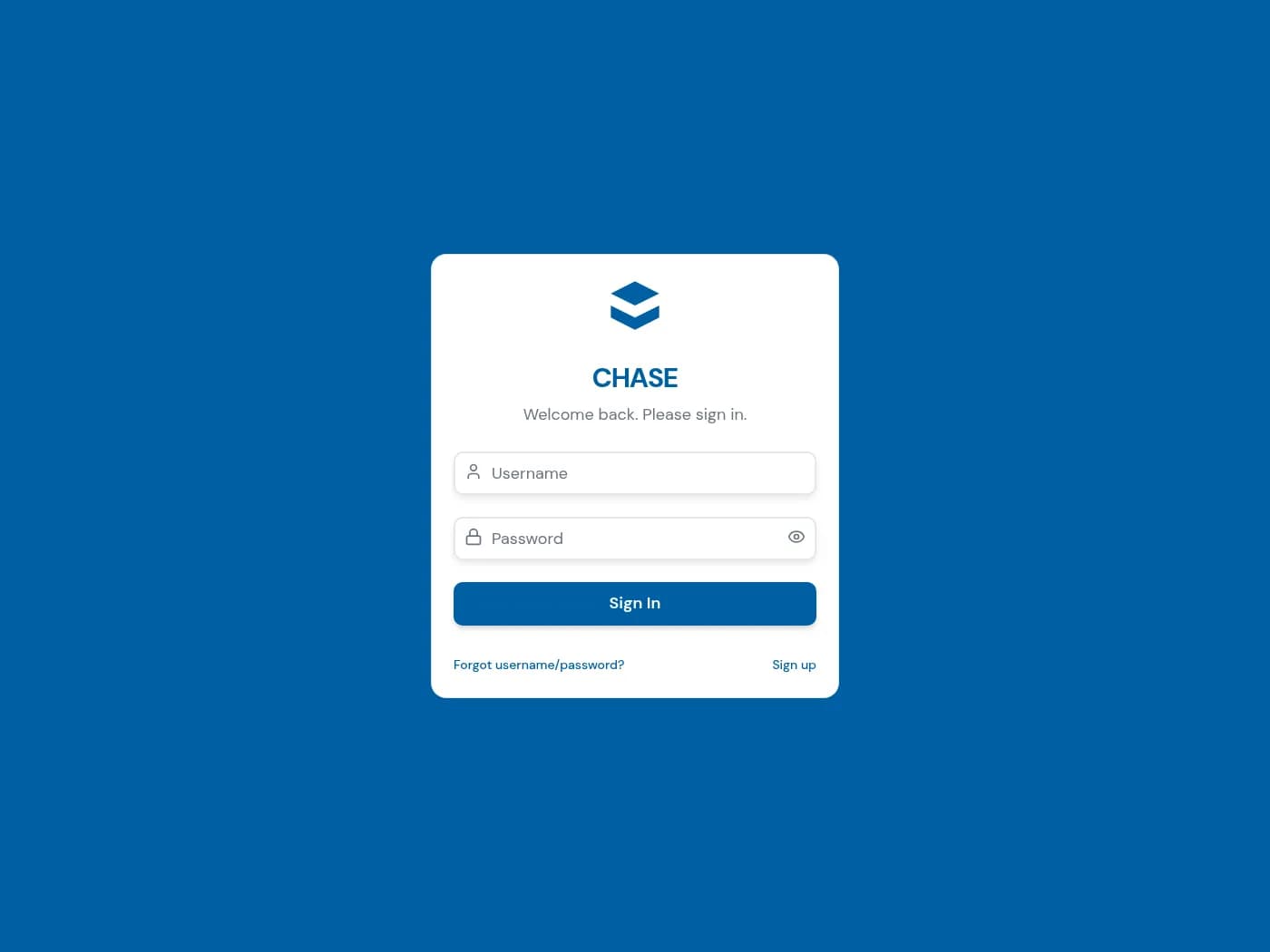 Chase App Clone Plus