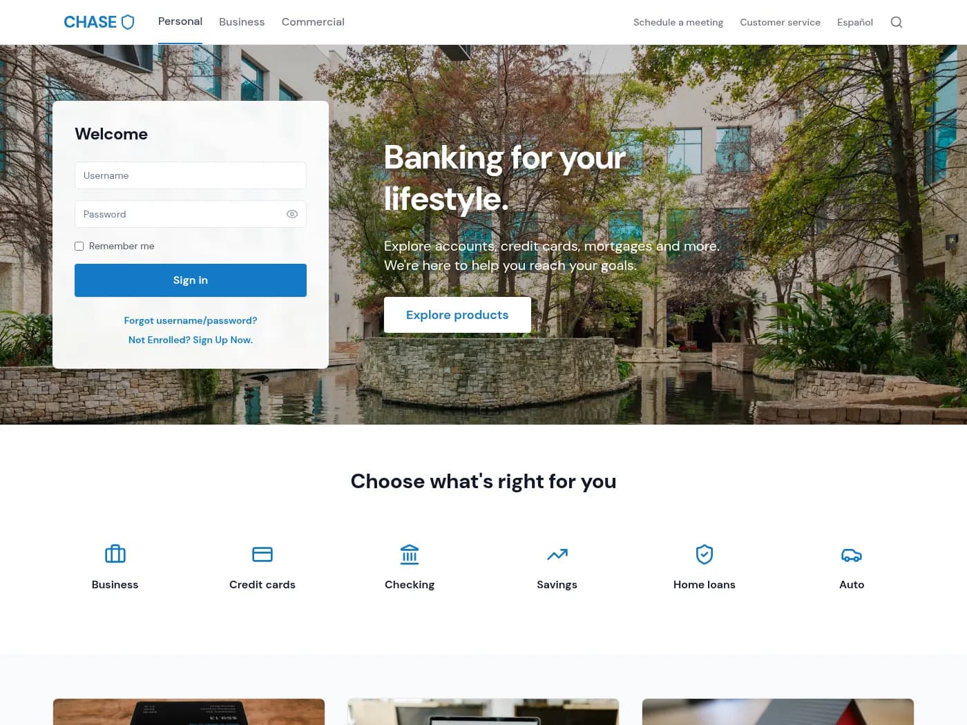 Chase Bank Web Clone