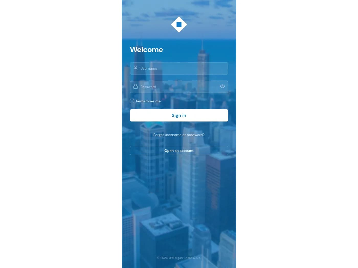Chase UI Web Rebuild