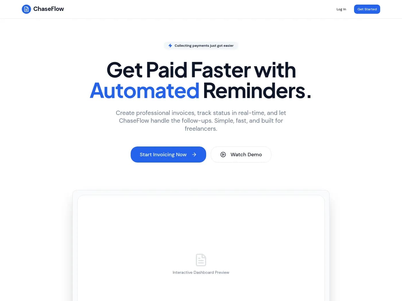 ChaseFlow Invoicing SaaS