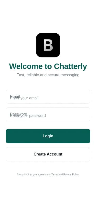 Chatterly Messenger