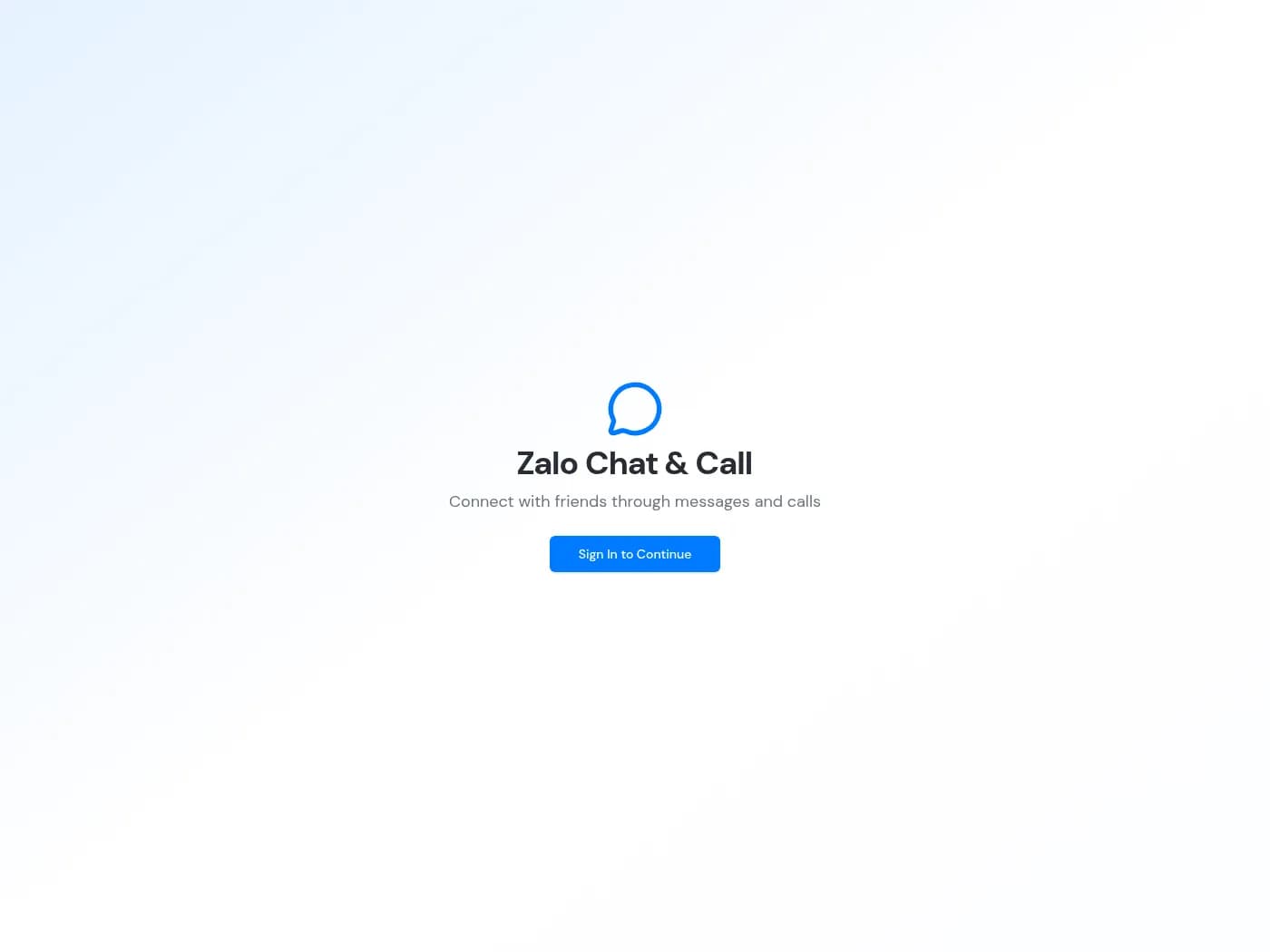Zalo Chat & Call App