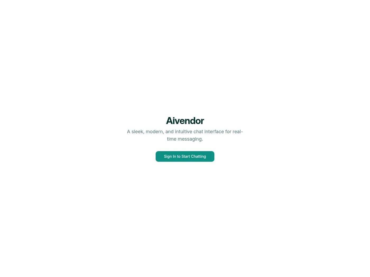 Aivendor Chat