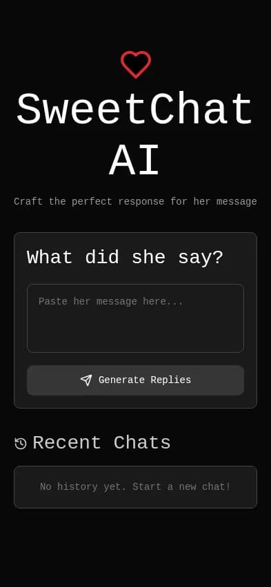 SweetChat AI Reply