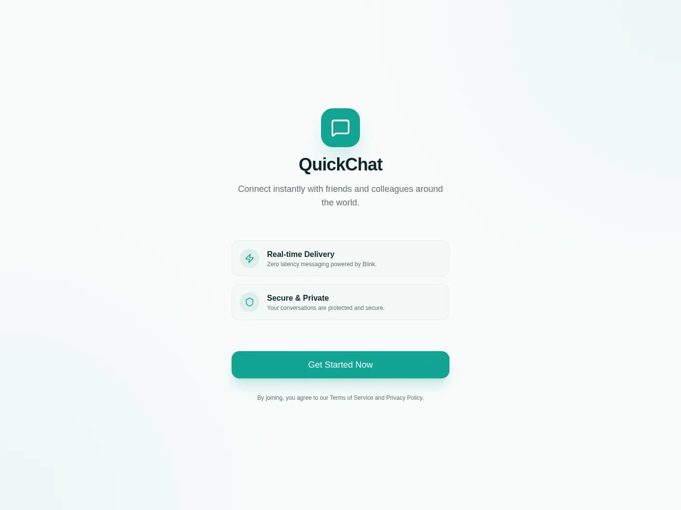 QuickChat Web