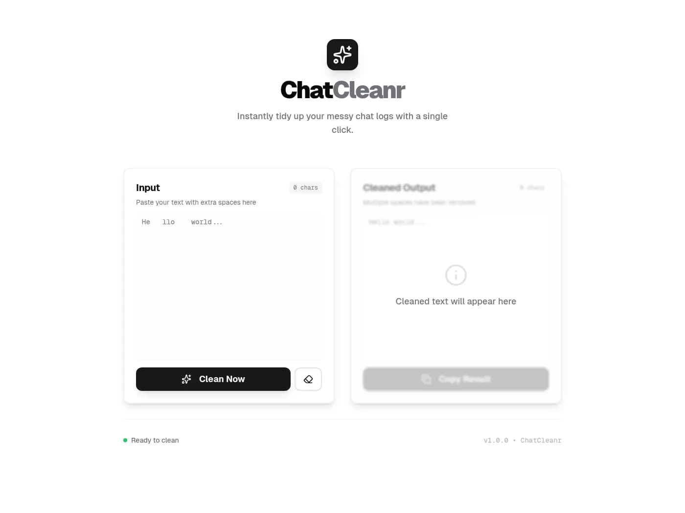 ChatCleanr