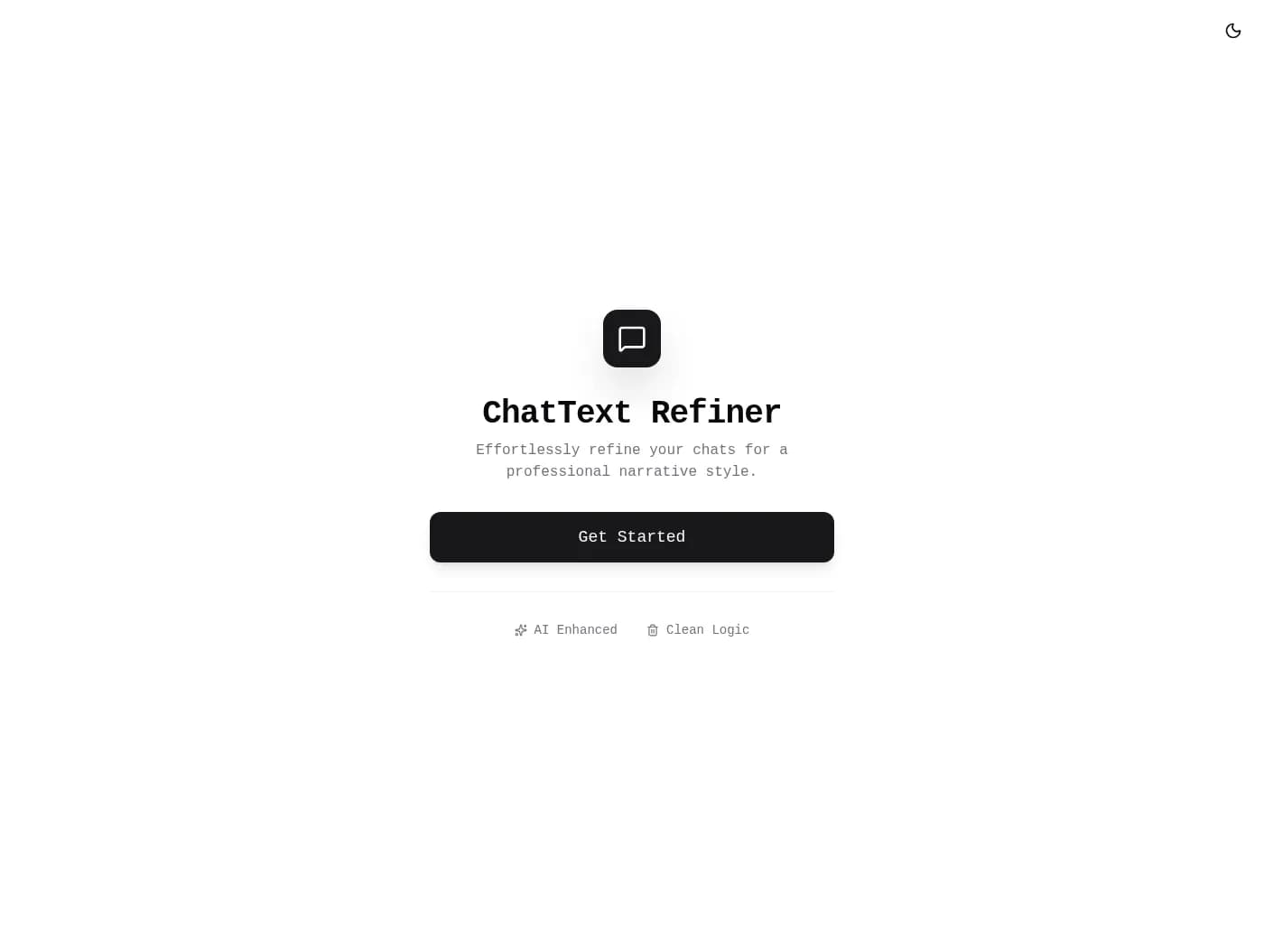 ChatText Refiner