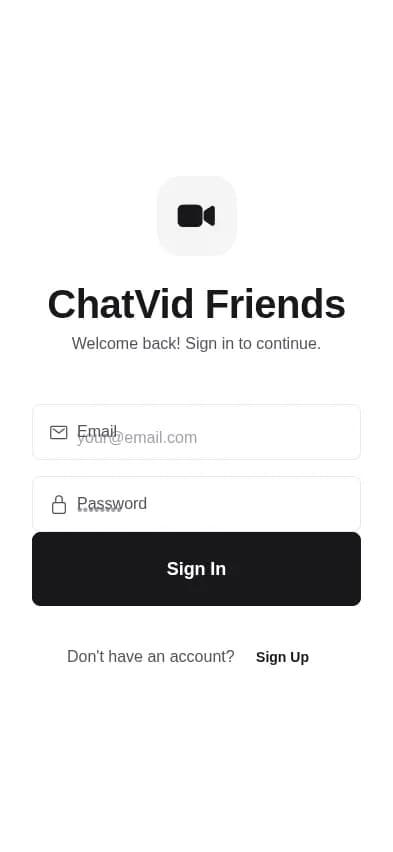 ChatVid Friends