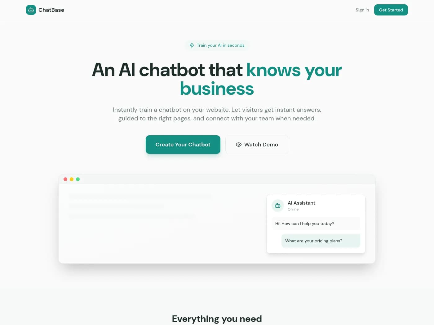 ChatBase AI Platform