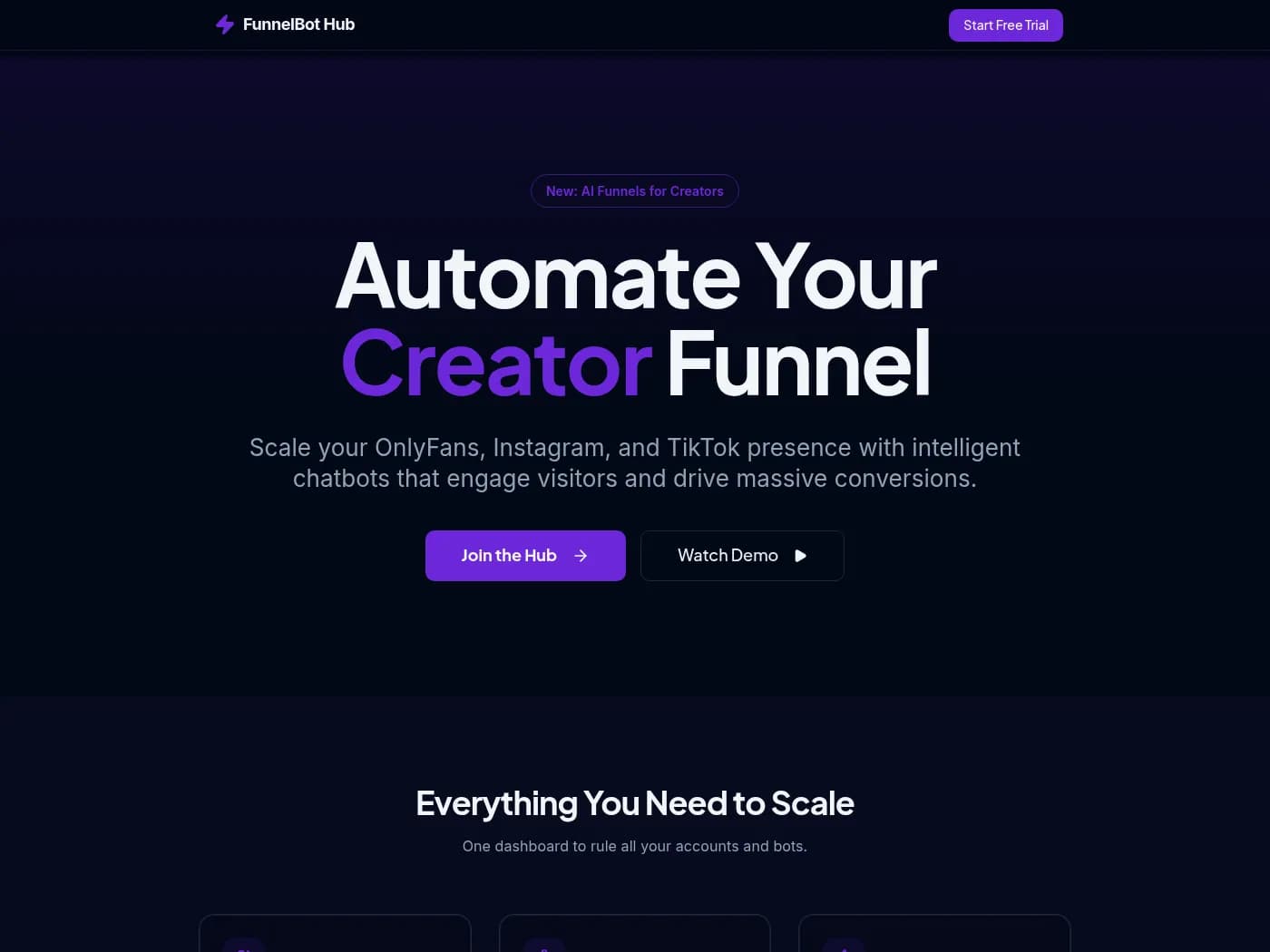 ChatBot Funnel Hub