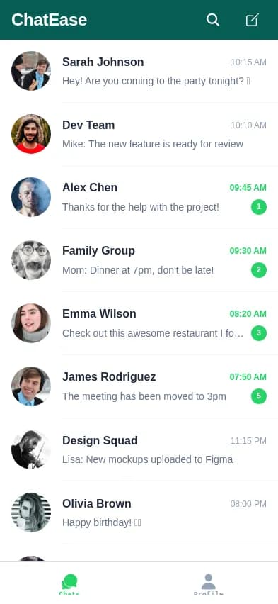 ChatEase Messenger