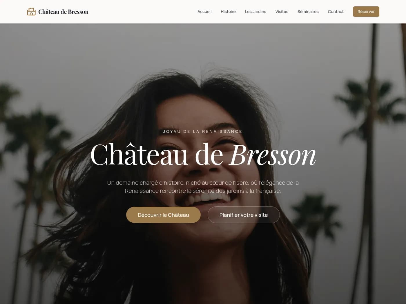 Château de Bresson Website