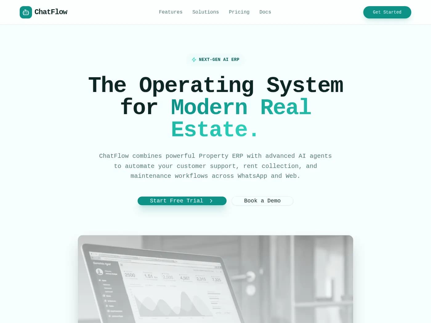 ChatFlow ERP Platform