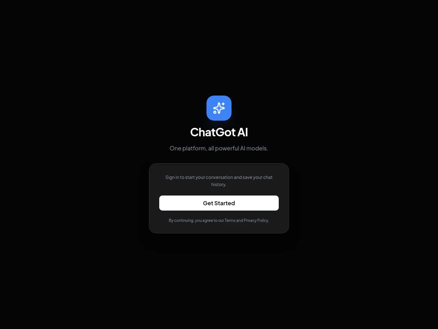 ChatGot AI Clone
