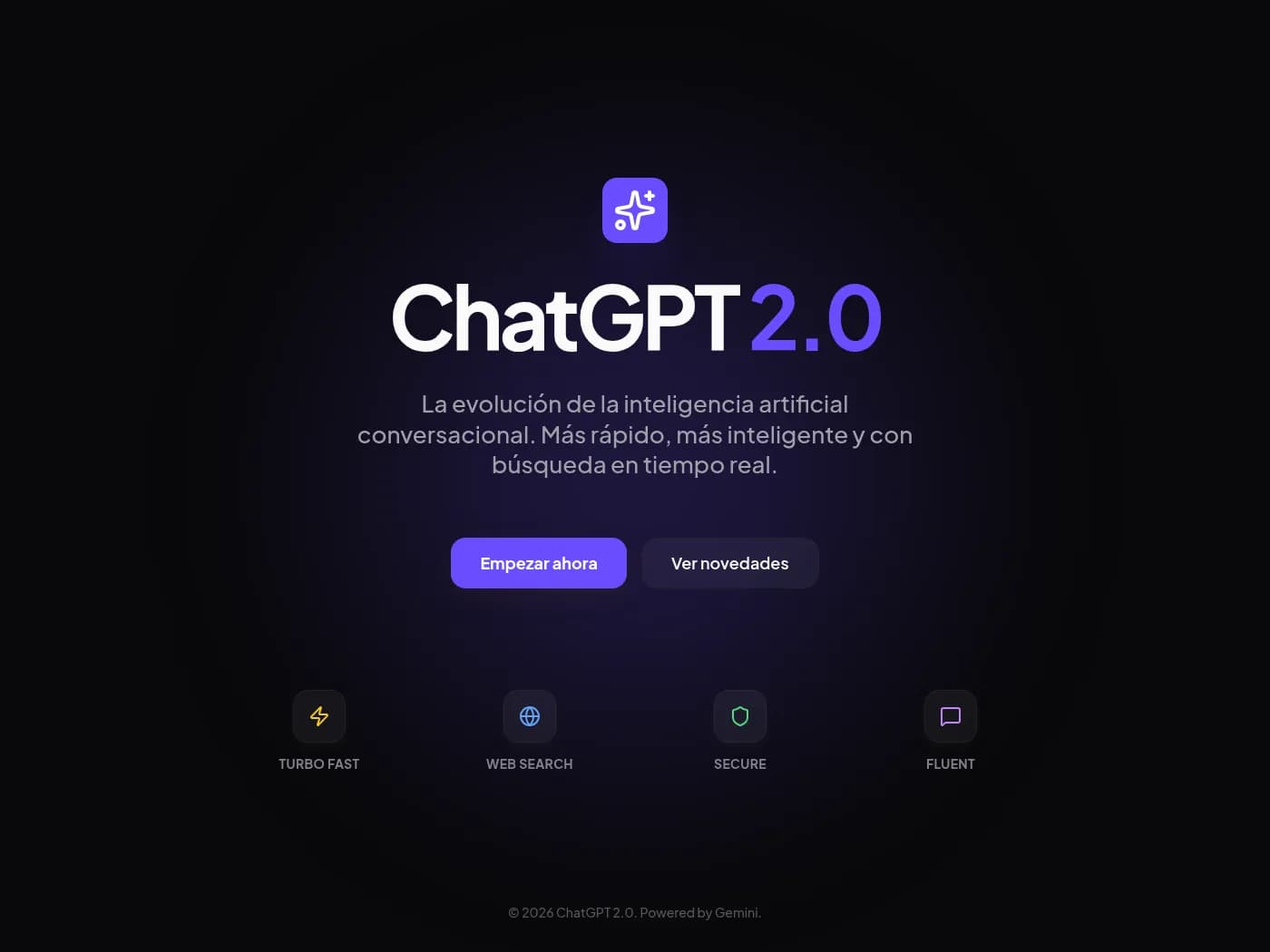 ChatGPT 2.0 Web