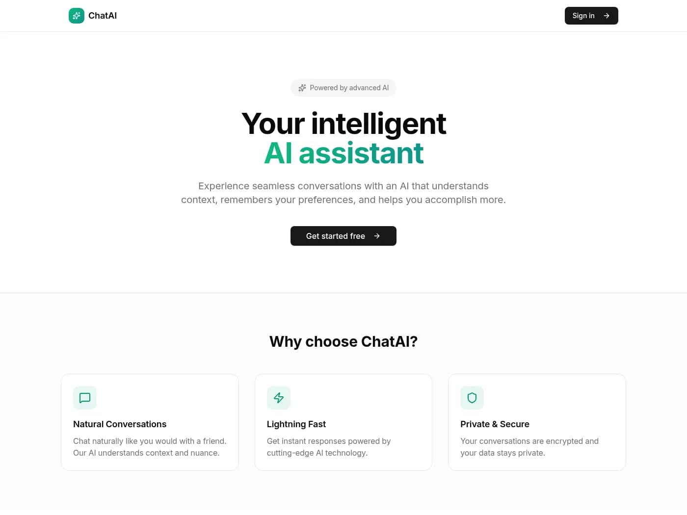 ChatGPT Assistant AI