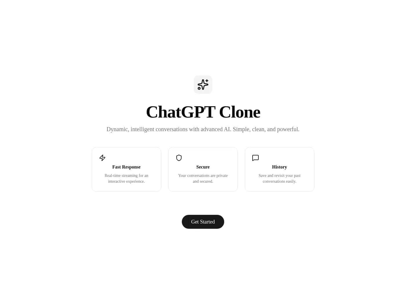 ChatGPT Clone