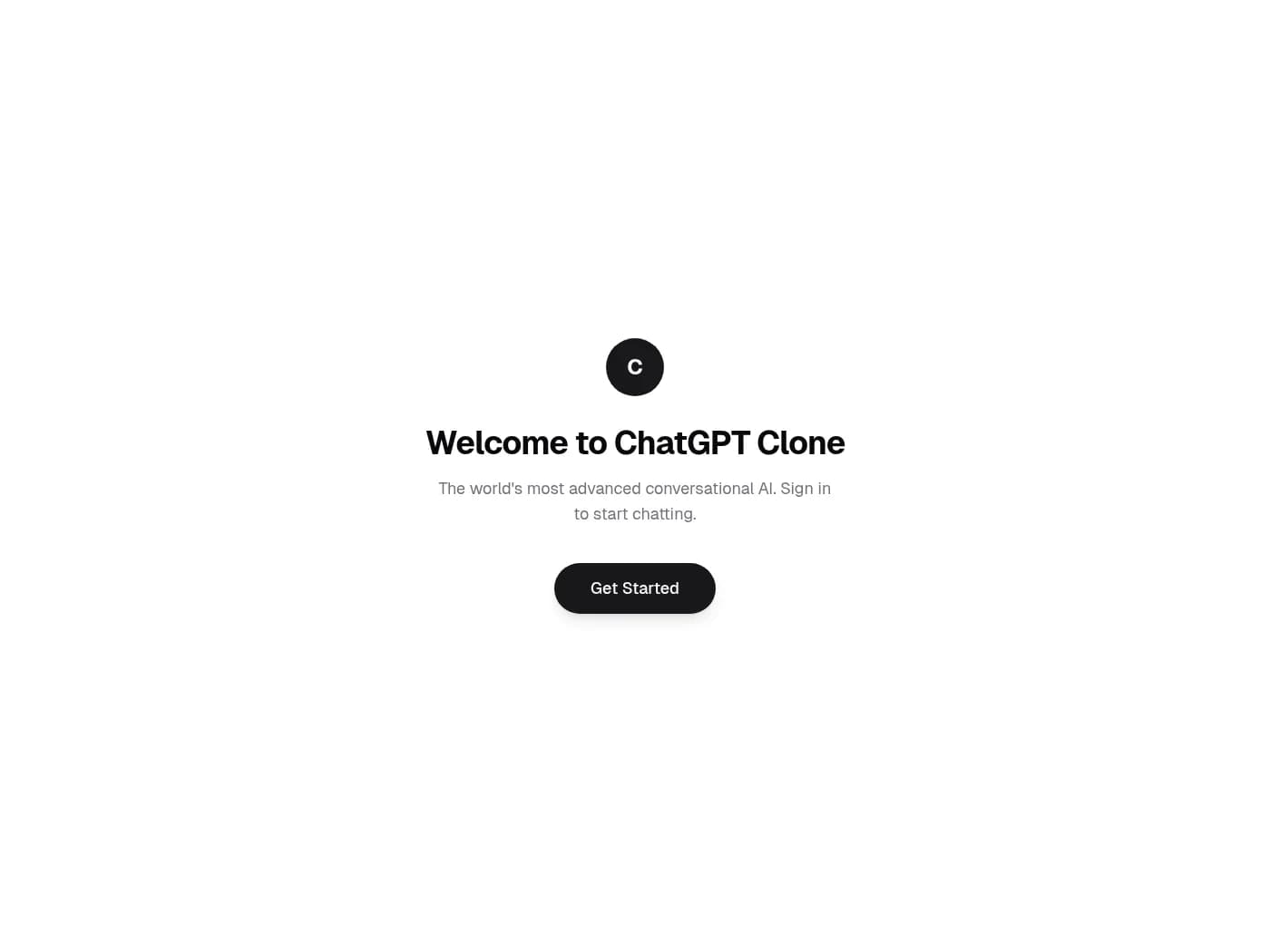 ChatGPT Clone