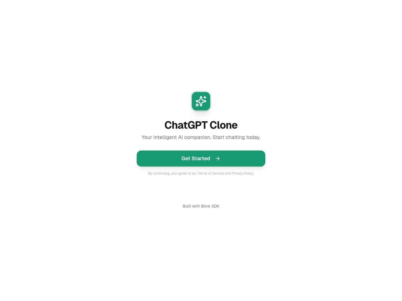 ChatGPT Clone