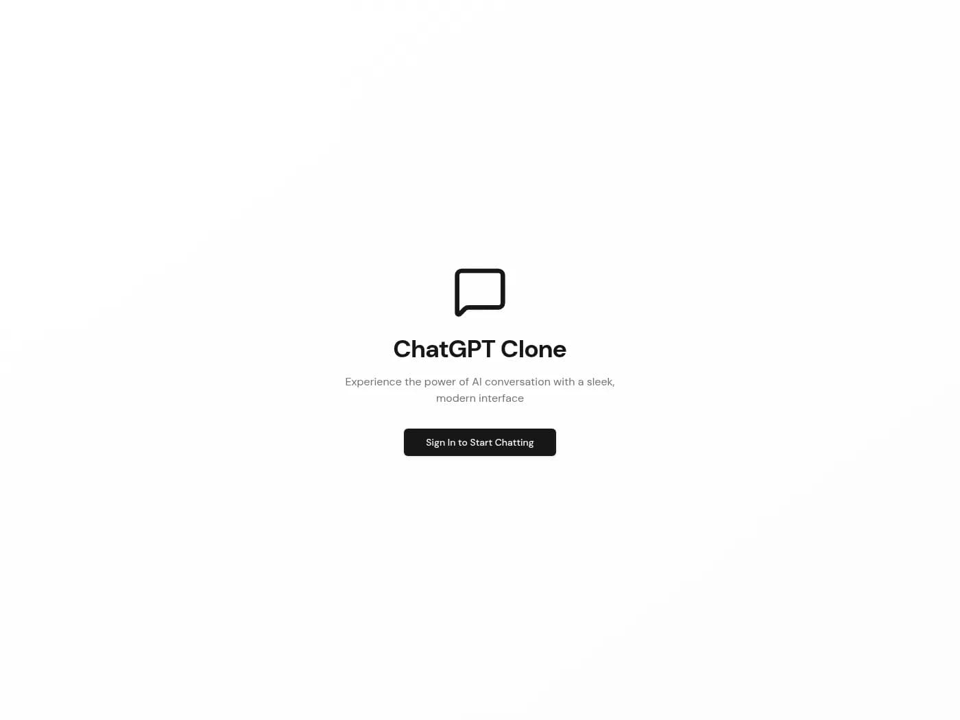 ChatGPT Clone