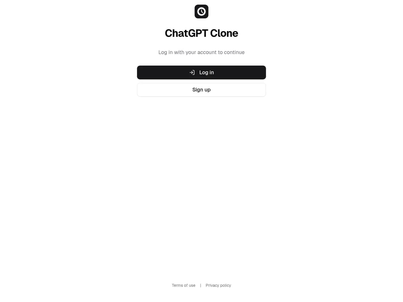 ChatGPT Clone