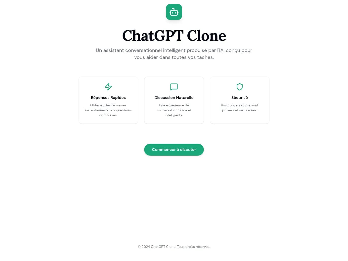 ChatGPT Clone
