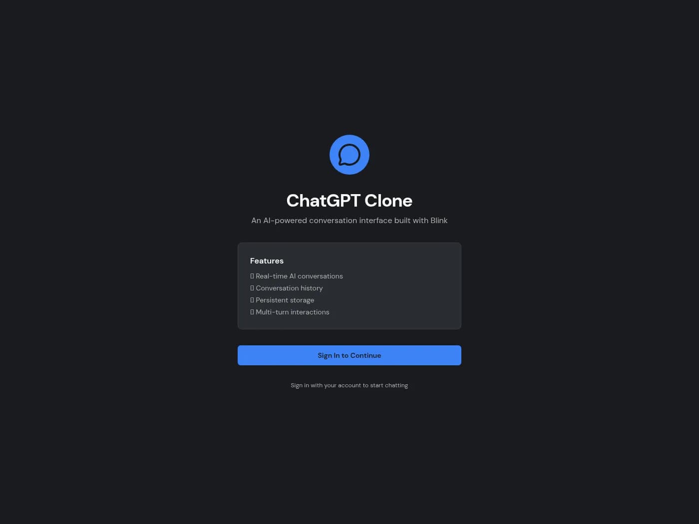 ChatGPT Clone