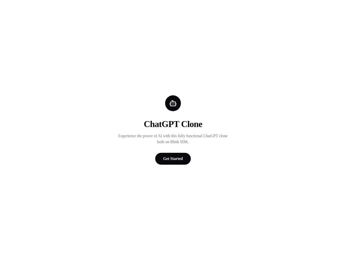 ChatGPT Clone