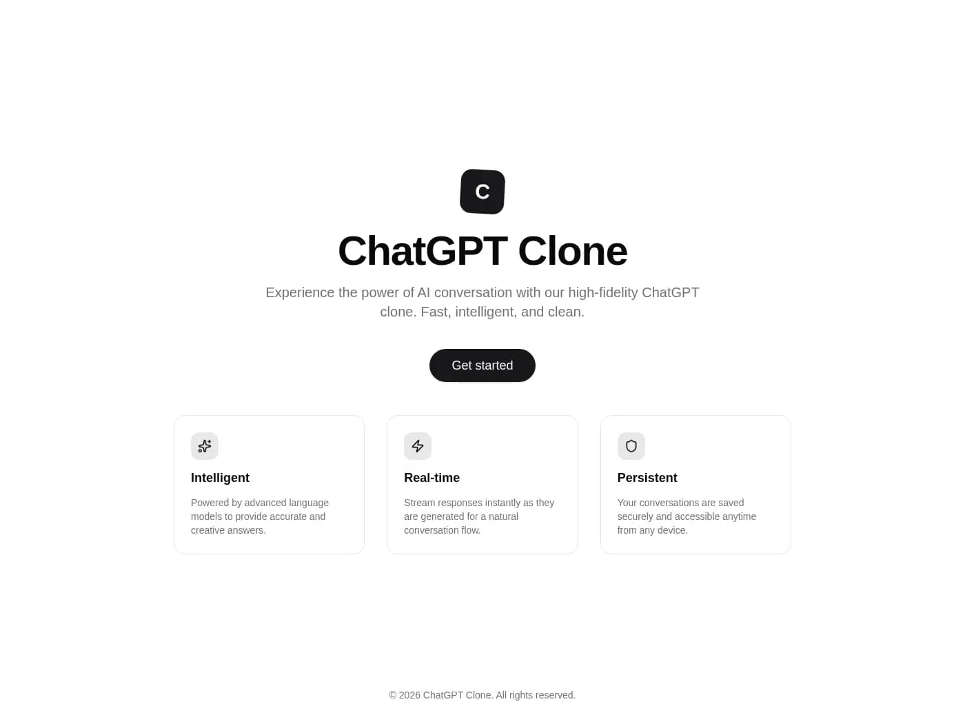 ChatGPT Clone