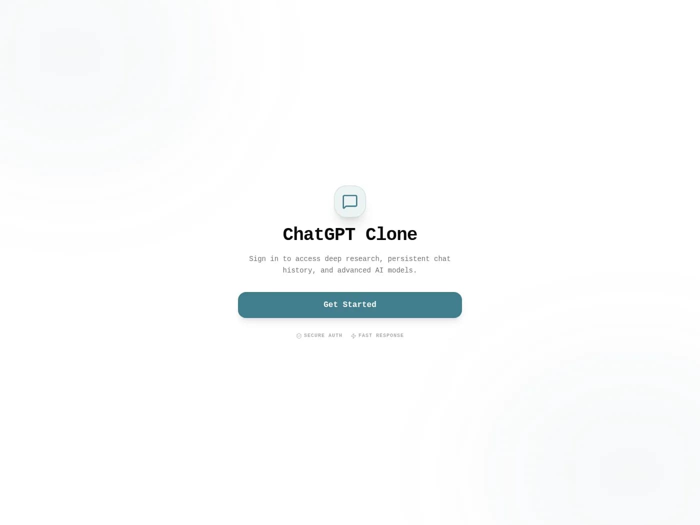 ChatGPT Clone