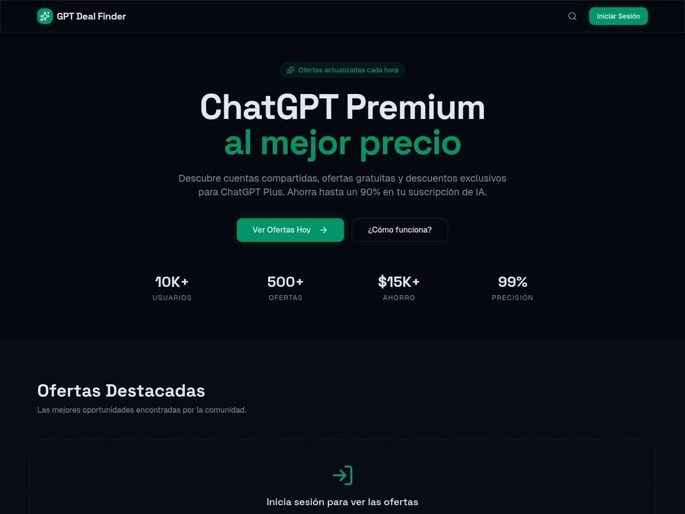 ChatGPT Deal Finder