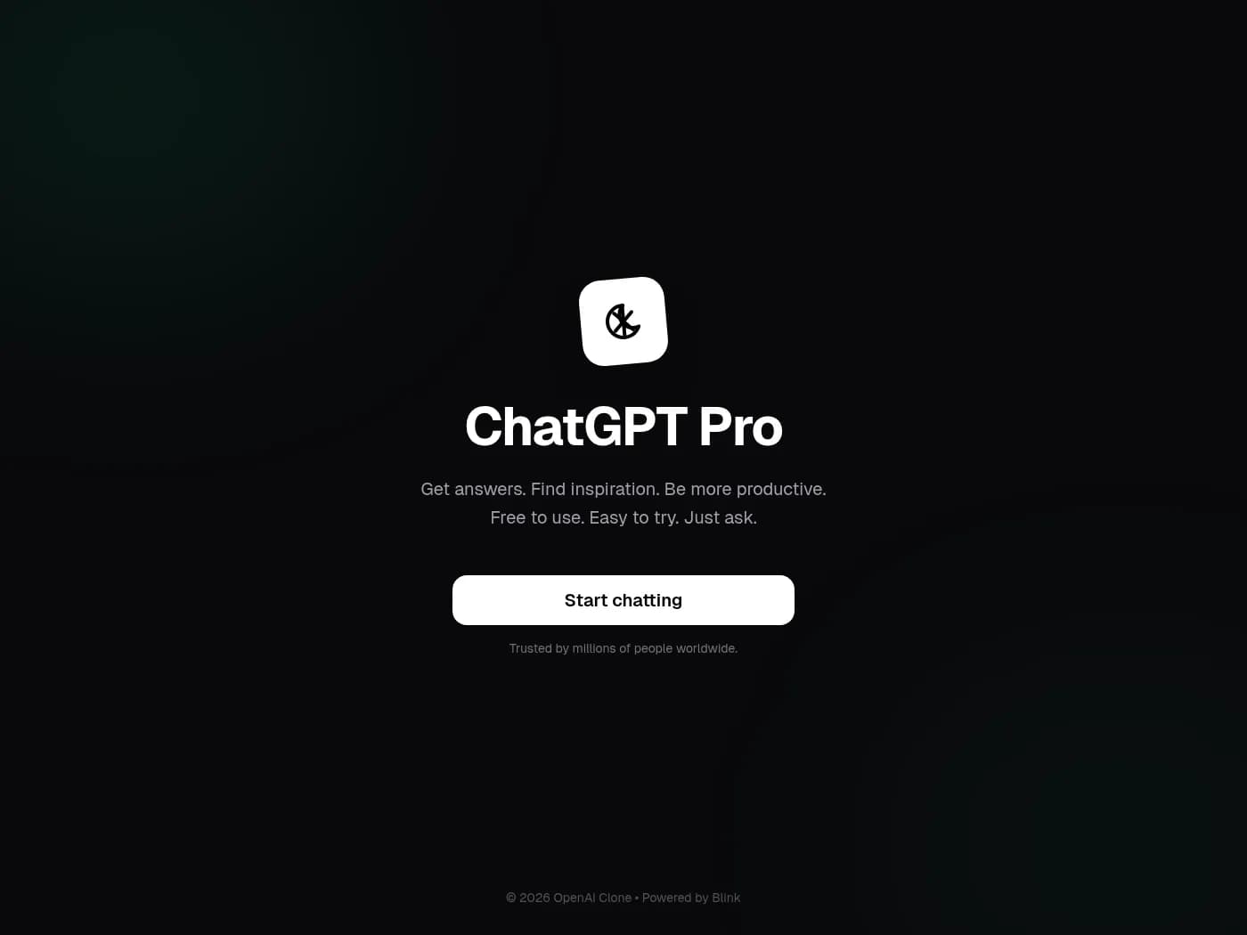 ChatGPT Pro Clone