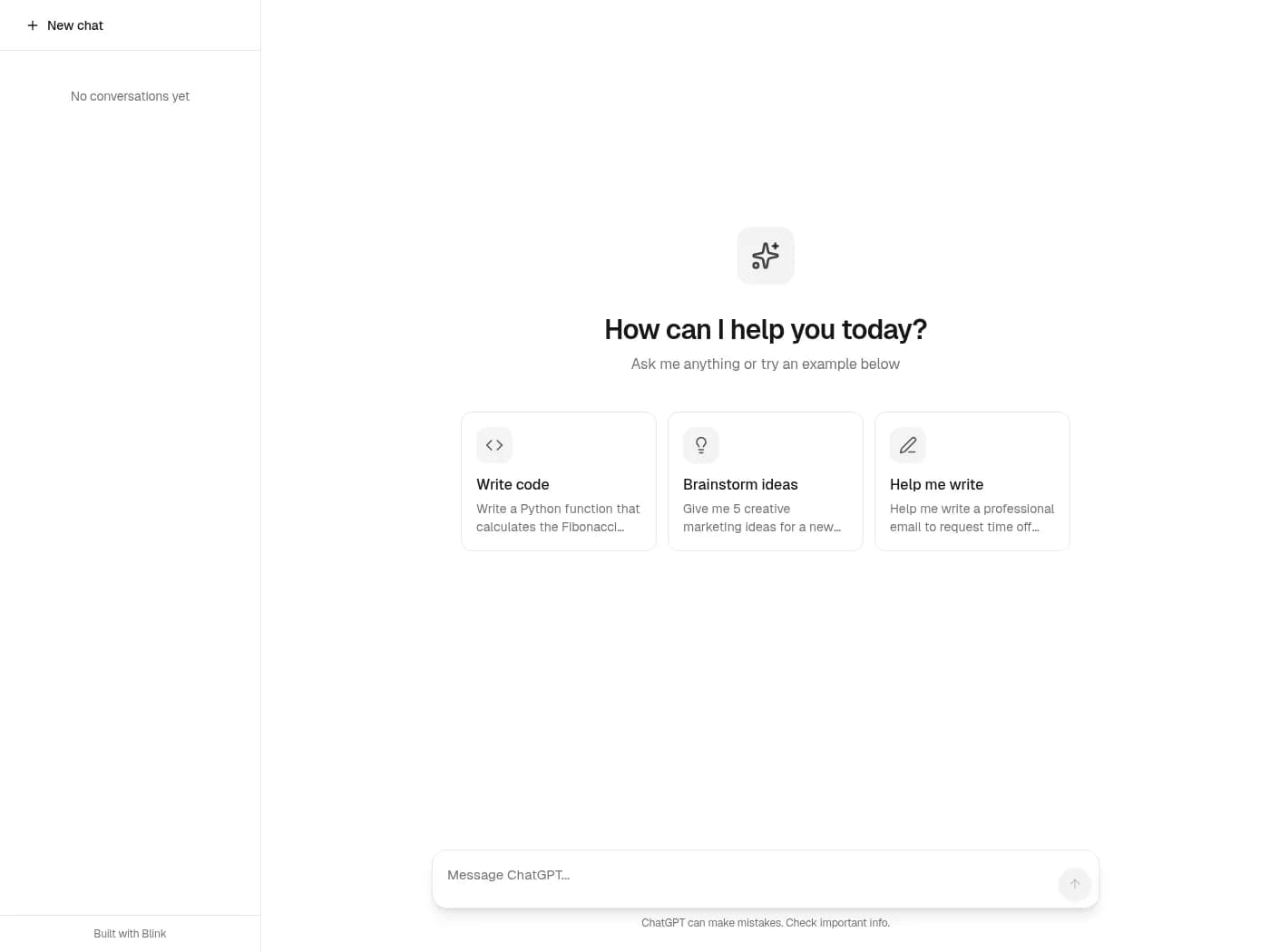 ChatGPT Web