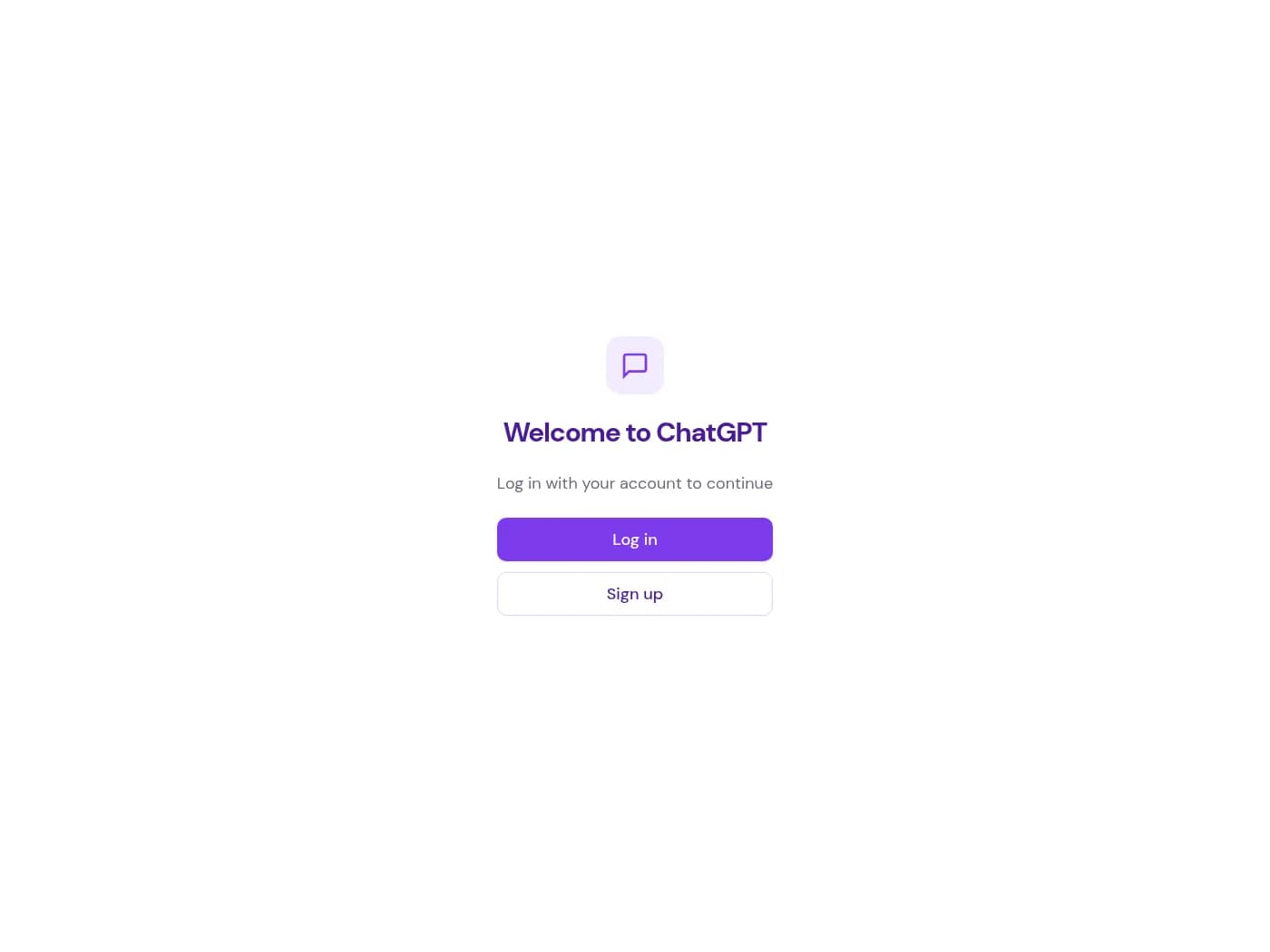 ChatGPT Web App