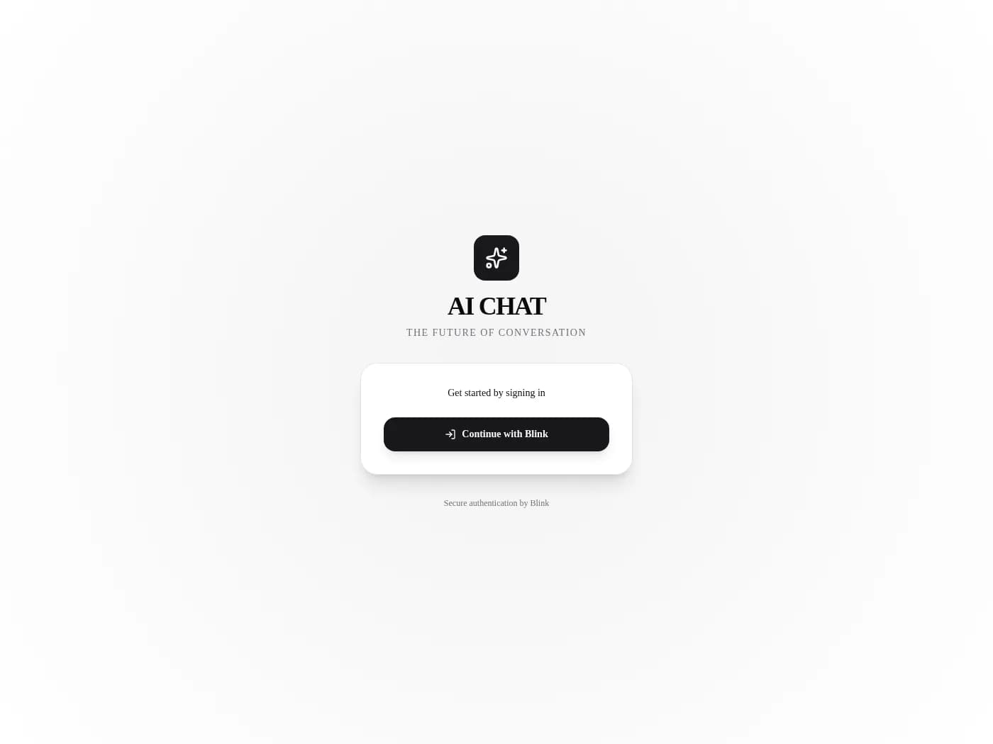 ChatGPT Web App