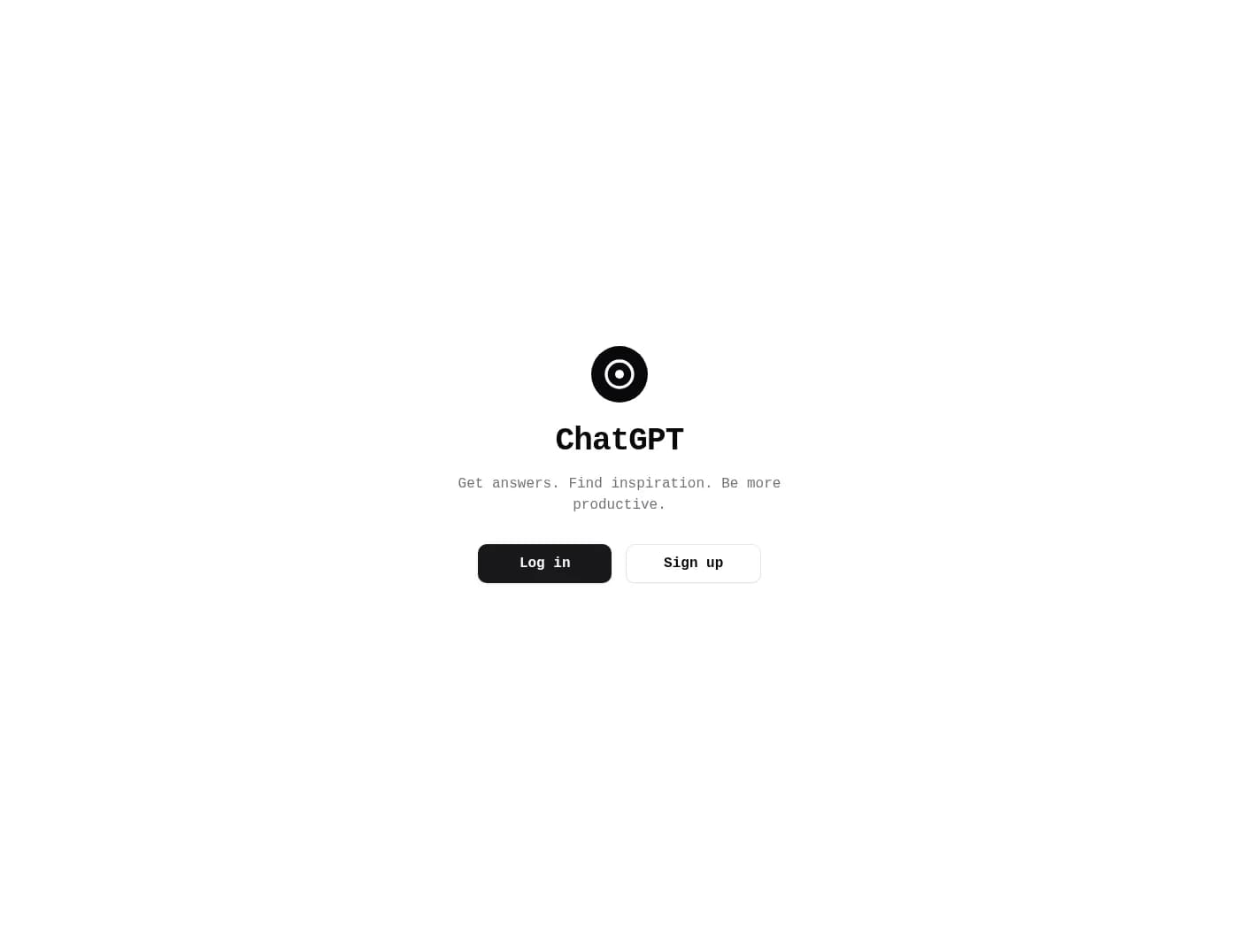 ChatGPT Web Clone