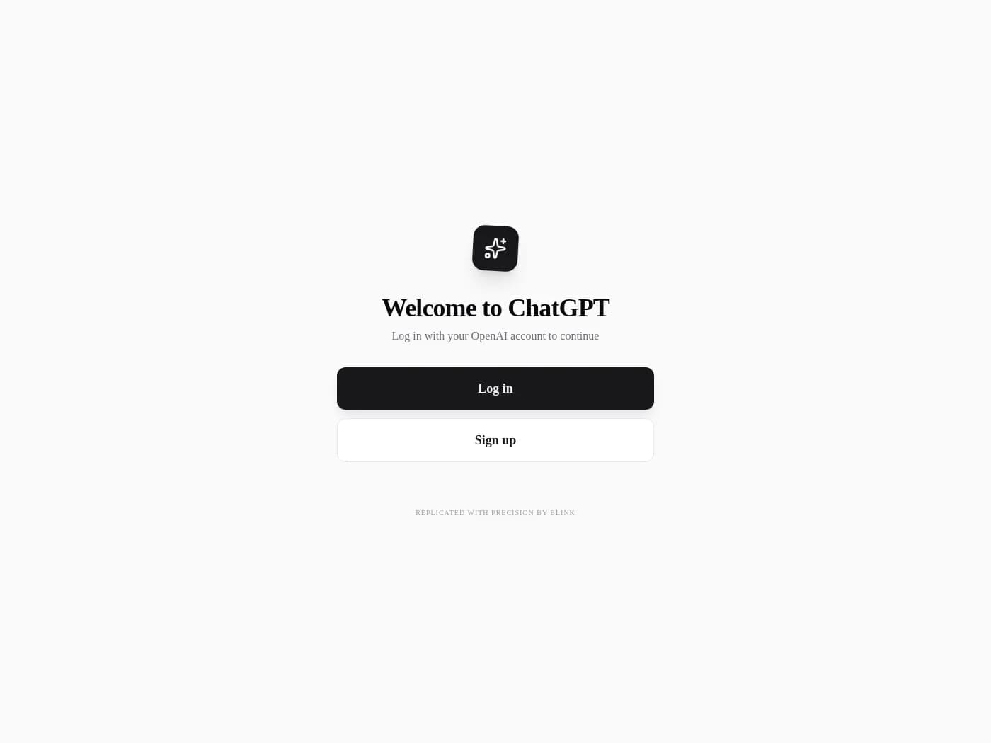 ChatGPT Web Clone
