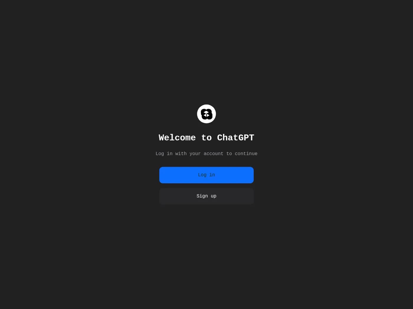 ChatGPT Web Clone