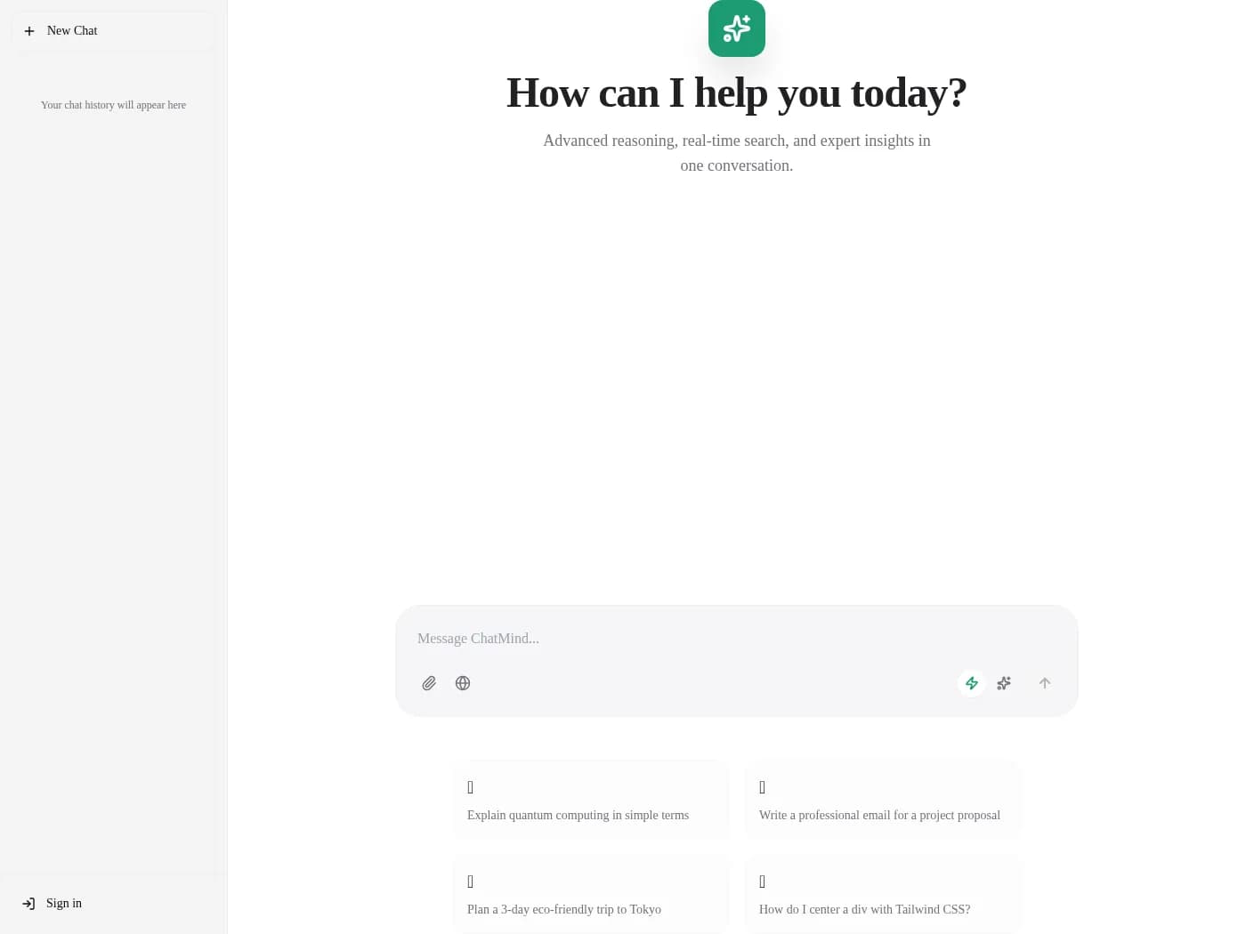 ChatGPT Web Clone