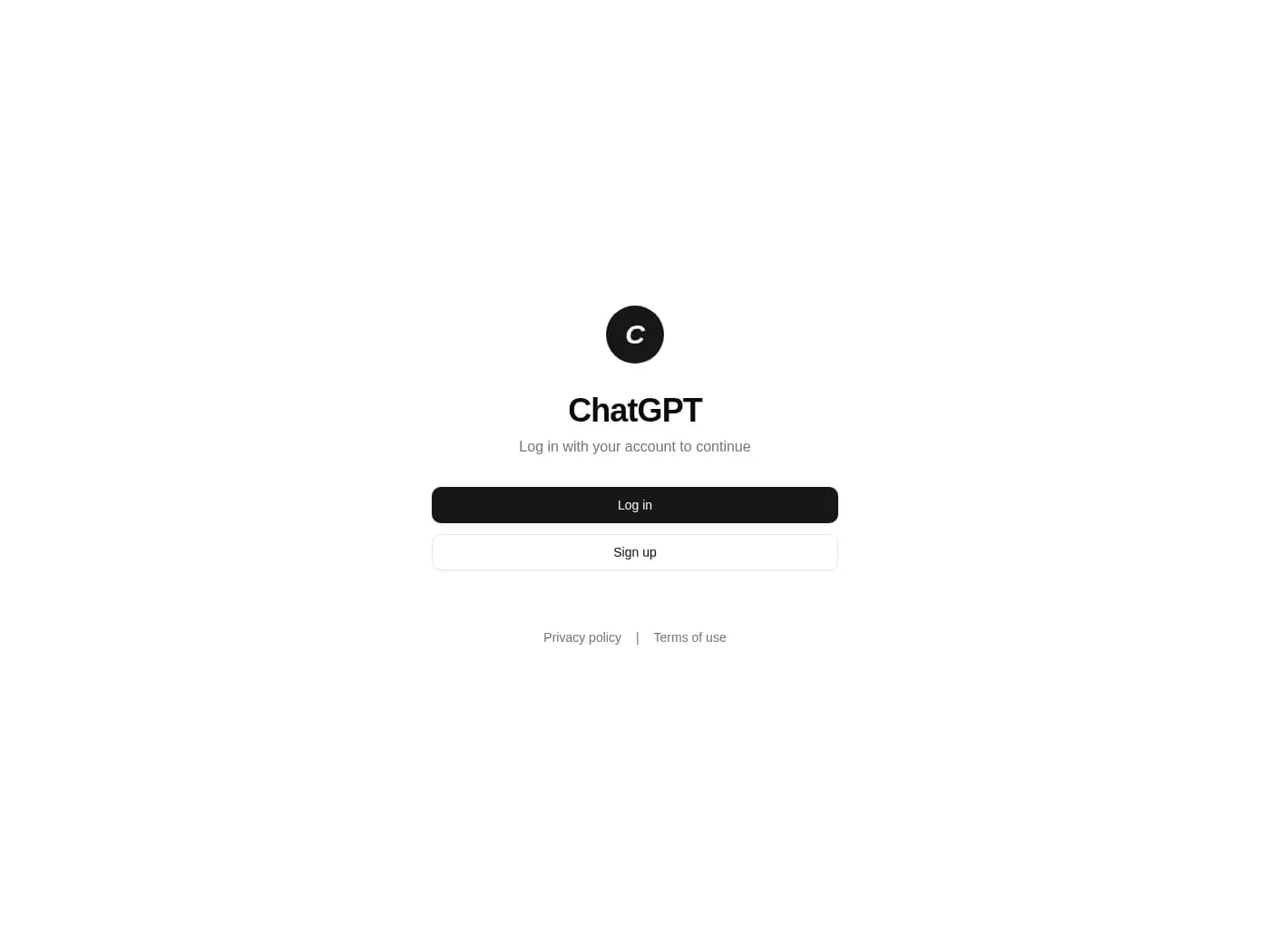 ChatGPT Web Clone