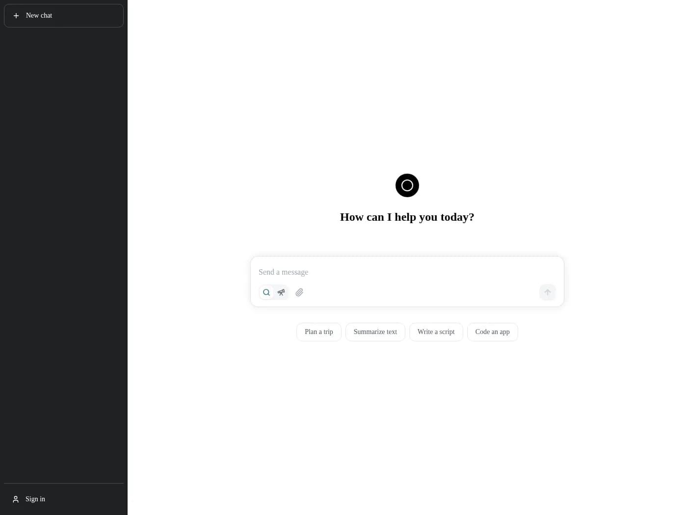 ChatGPT Web Clone