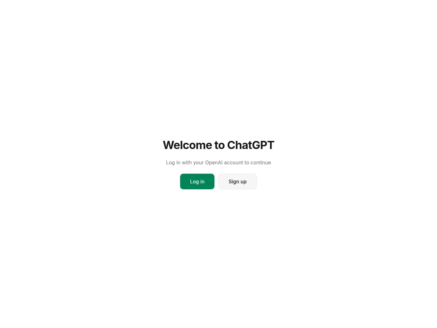 ChatGPT Web Clone